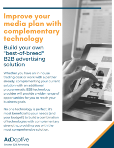 How To Complement In-House B2B Advertising Solutions With The Right ...