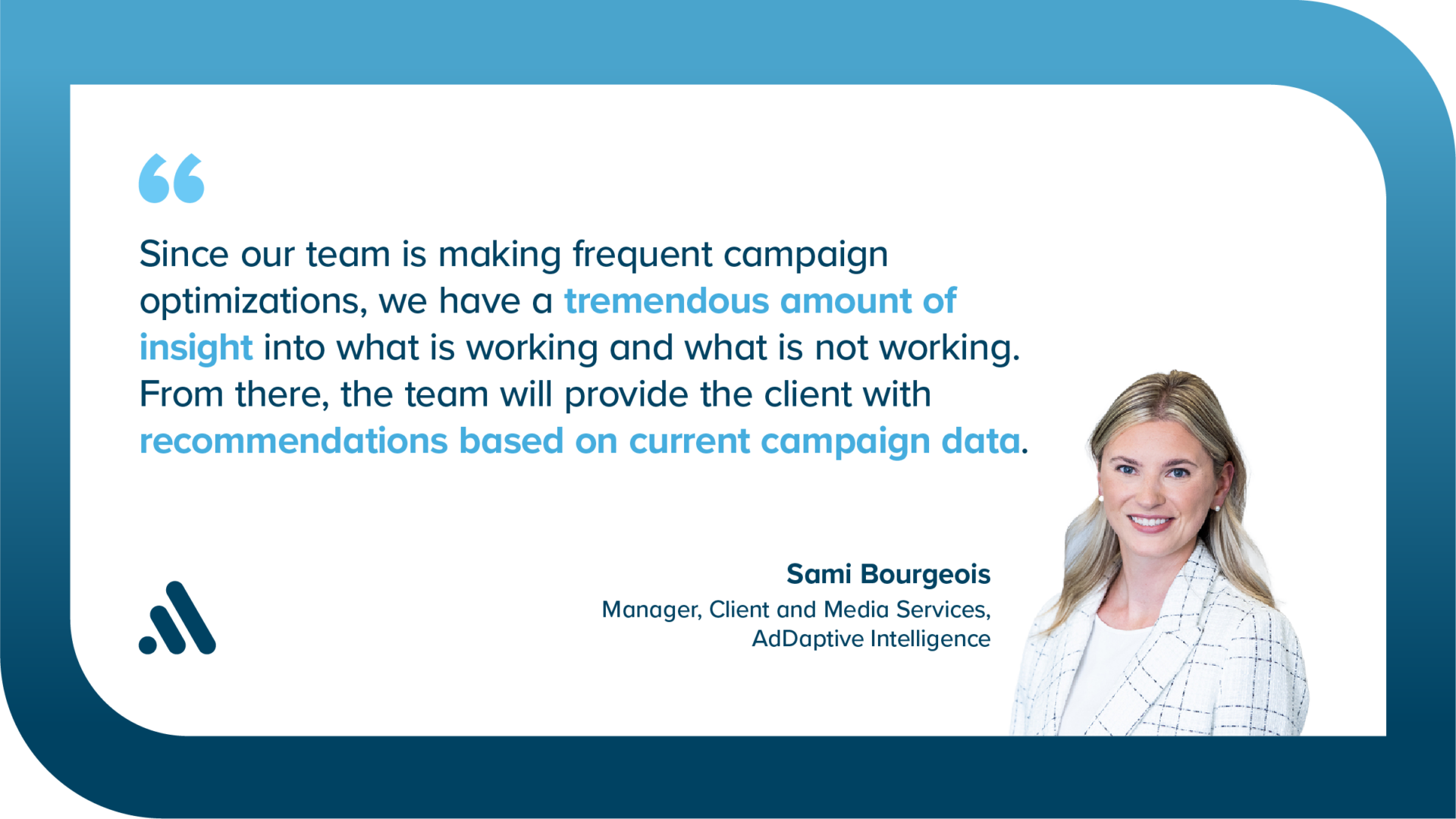 Expert Optimization: Campaign in Motion | AdDaptive